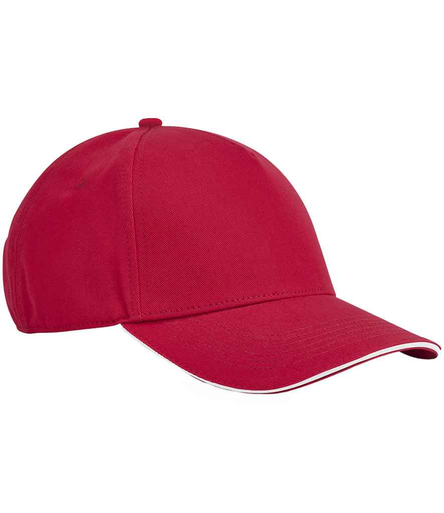 Beechfield EarthAware® Classic Organic Cotton Cap | Red & White – Cobra ...