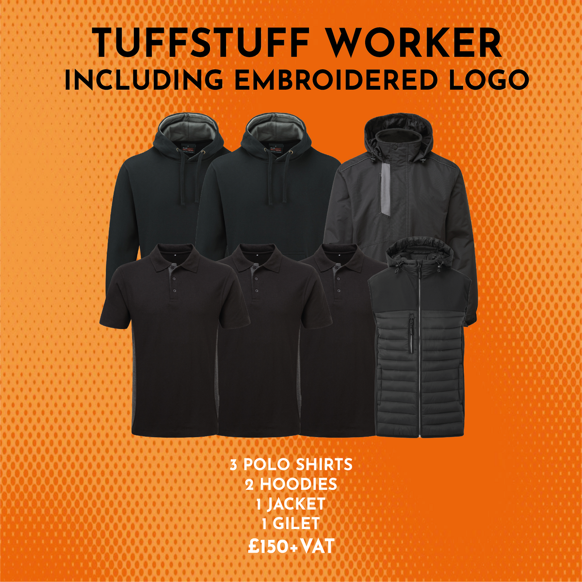 Tuffstuff Workwear Bundle – Customise with your logo! – Cobra Workwear